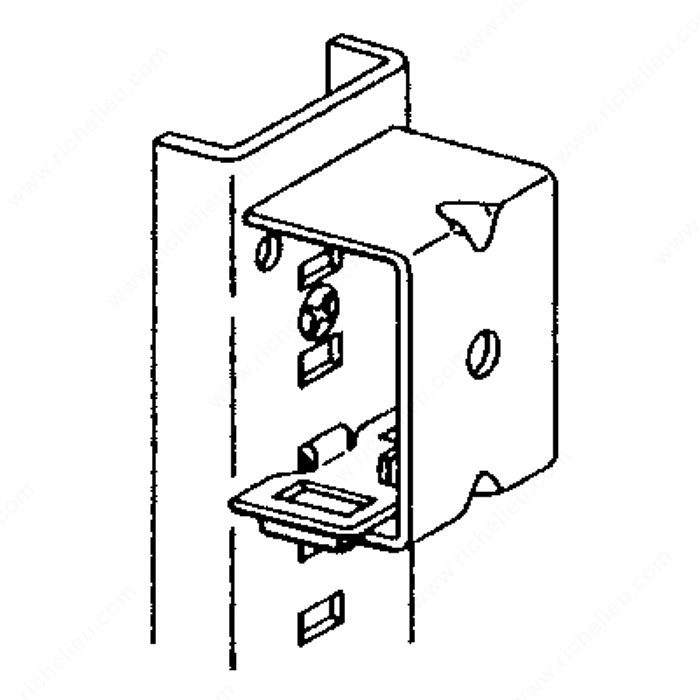 Series 3832 & 3834 Pilaster Mounting Bracket – Craft Supply