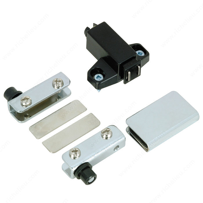 Pivot Hinge Set for Glass Doors Recessed Within Furniture/Cabinet ...