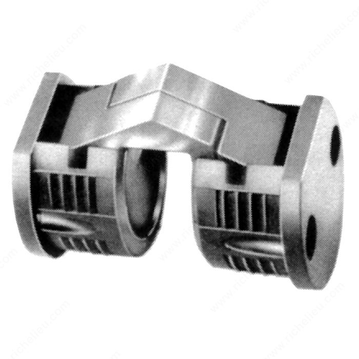 Concealed plastic hinge with metal arm for 5/8″ doors – 200 – Craft Supply