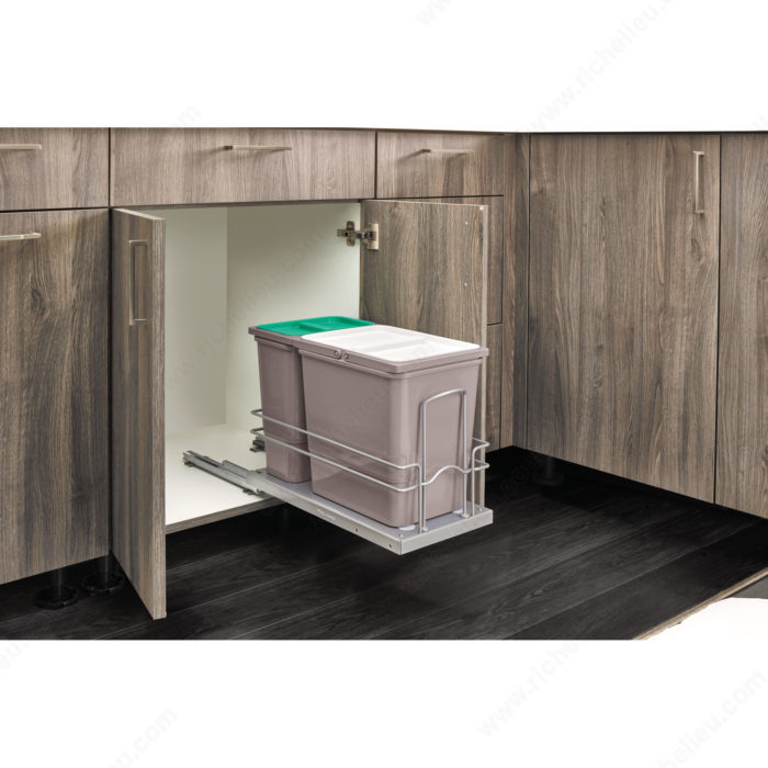 Sink Base Waste Container Pullout – Craft Supply