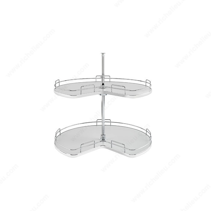 Rev-A-Shelf Two-Tray System Mounted on Pole – Craft Supply