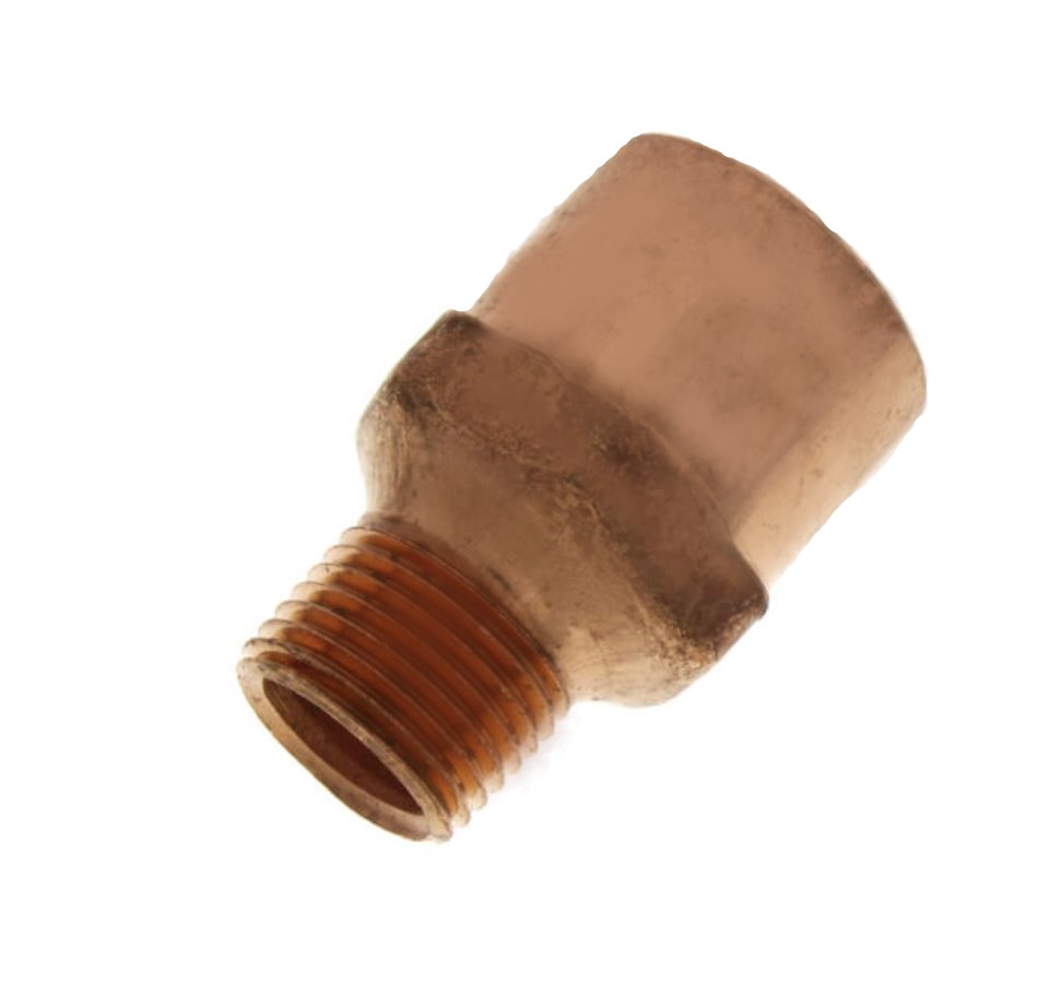 1″ x 1/2″ Copper x Male Adapter – Craft Supply