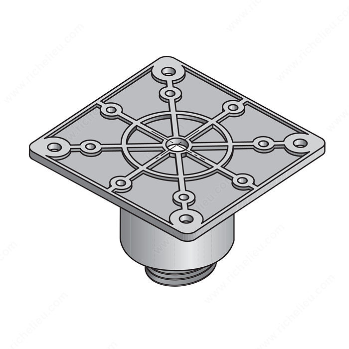 Mounting Plate for Round ABS Leg – Craft Supply