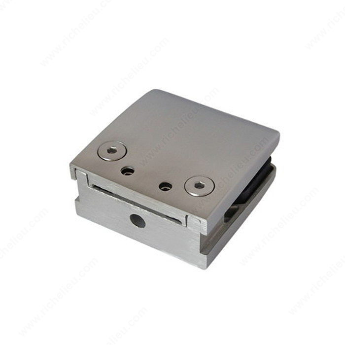 Adjustable Tapered Square Glass Clamp for Flat Mounting Made of ...