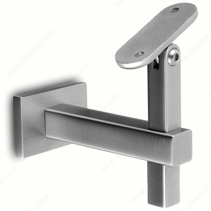 Square Height and Angle Adjustable Bracket for Handrail – Craft Supply
