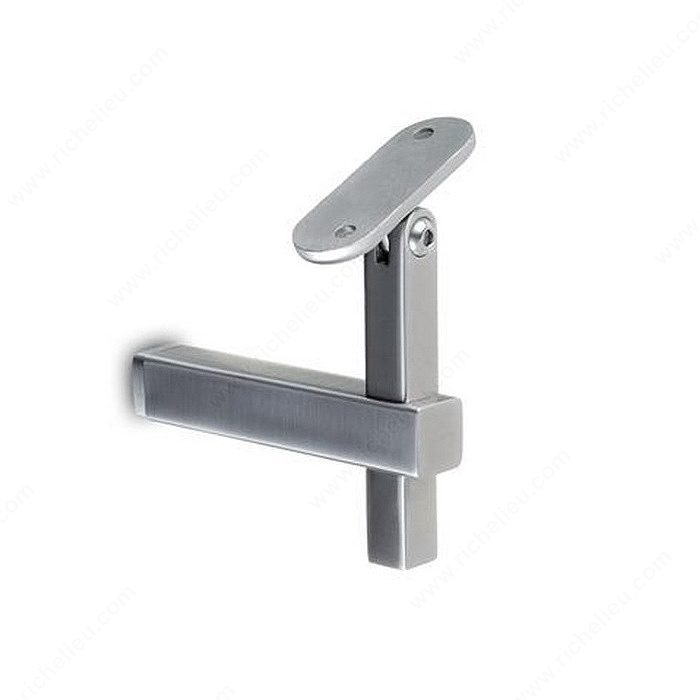 Square Handrail Bracket with Slim Base – Craft Supply