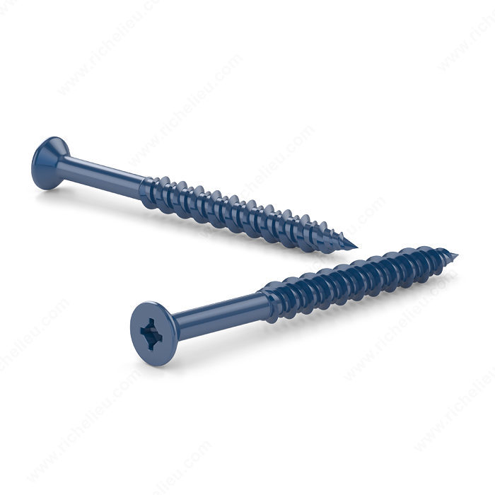 Concrete Screw with ECO coating, Flat Head, Quadrex Drive, Hi-Low ...