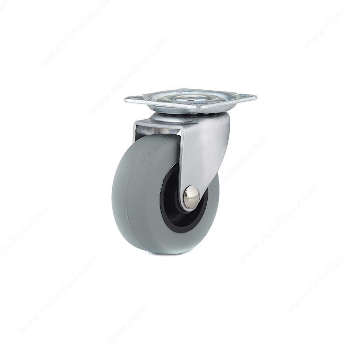 Industrial Gray Rubber Caster – 150 – Craft Supply