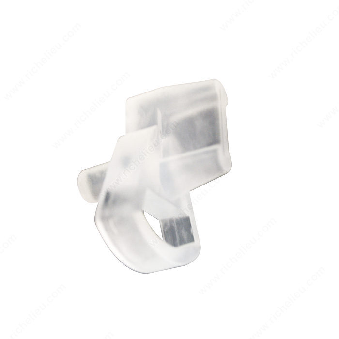 Translucent Shelf Retainer for 19 mm (3/4”) Shelf – Craft Supply