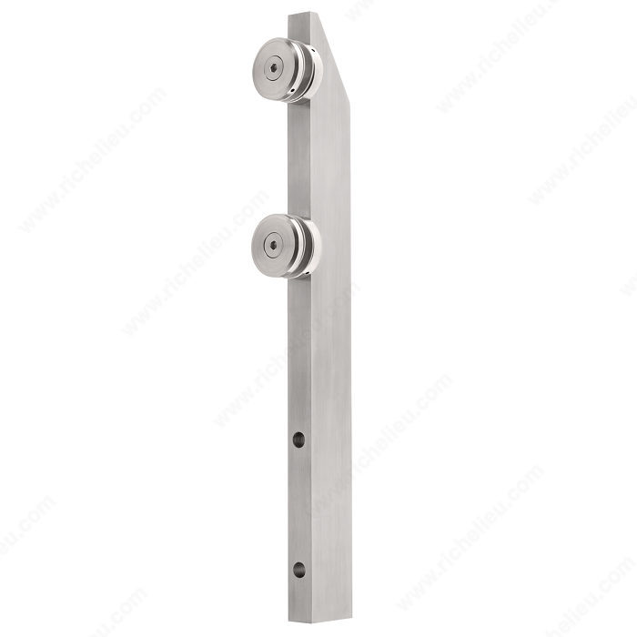 Mini Post with Two Stand-off Fitting for Glass Railing – Craft Supply