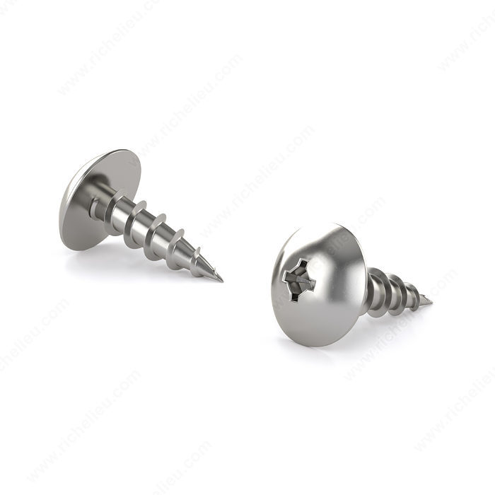 Stainless Steel Wood Screw, Truss Head, Quadrex Drive, Coarse Thread ...