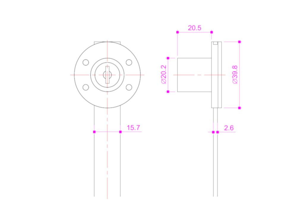 Side Locking System for Three Drawers – Craft Supply