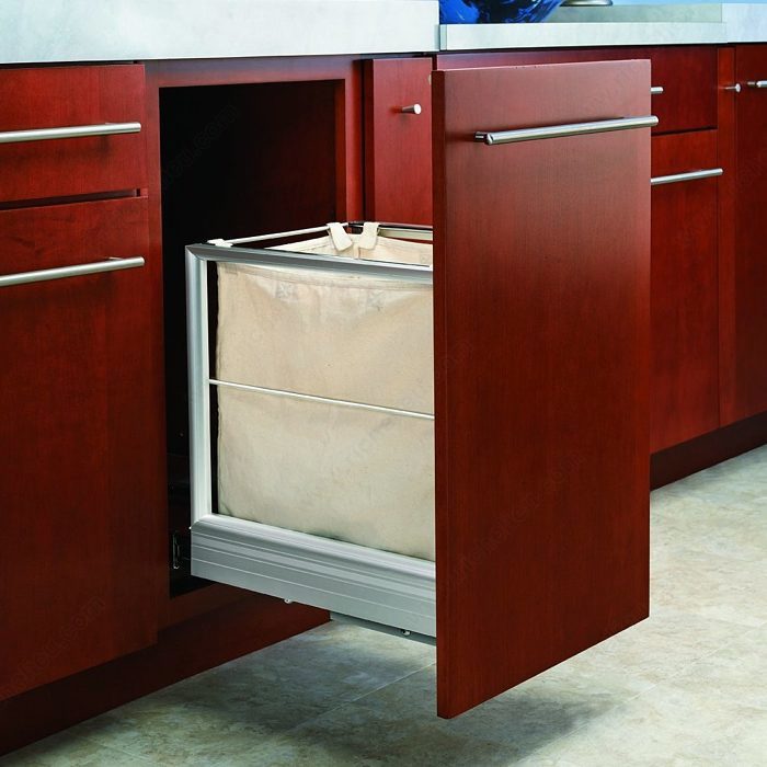 Pull-Out Hamper with Aluminum Frame – Craft Supply