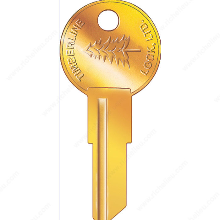 Blank Key for Timberline Lock – Craft Supply