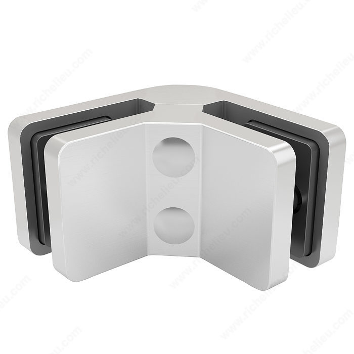 90° Glass Connector, with Square Ends – Craft Supply