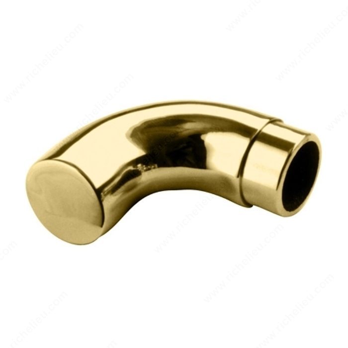 Curved Handrail Return for Round Decorative Handrail – Craft Supply