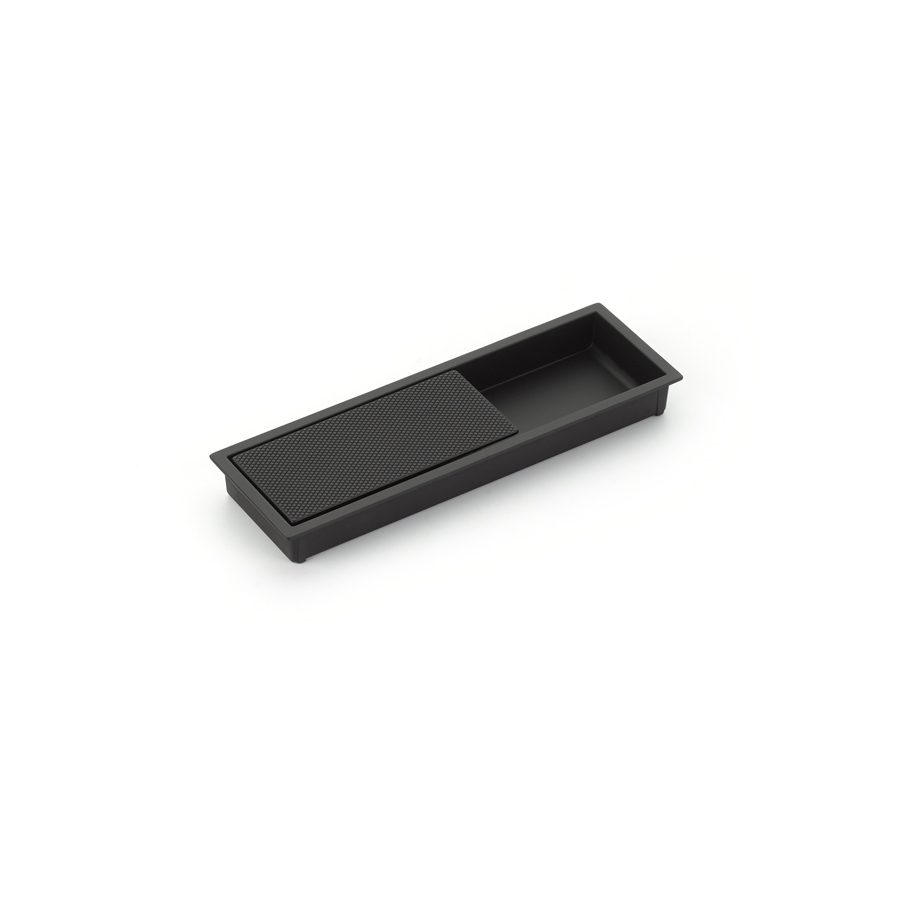 1206-MB Matte Black Recessed Pull – Craft Supply