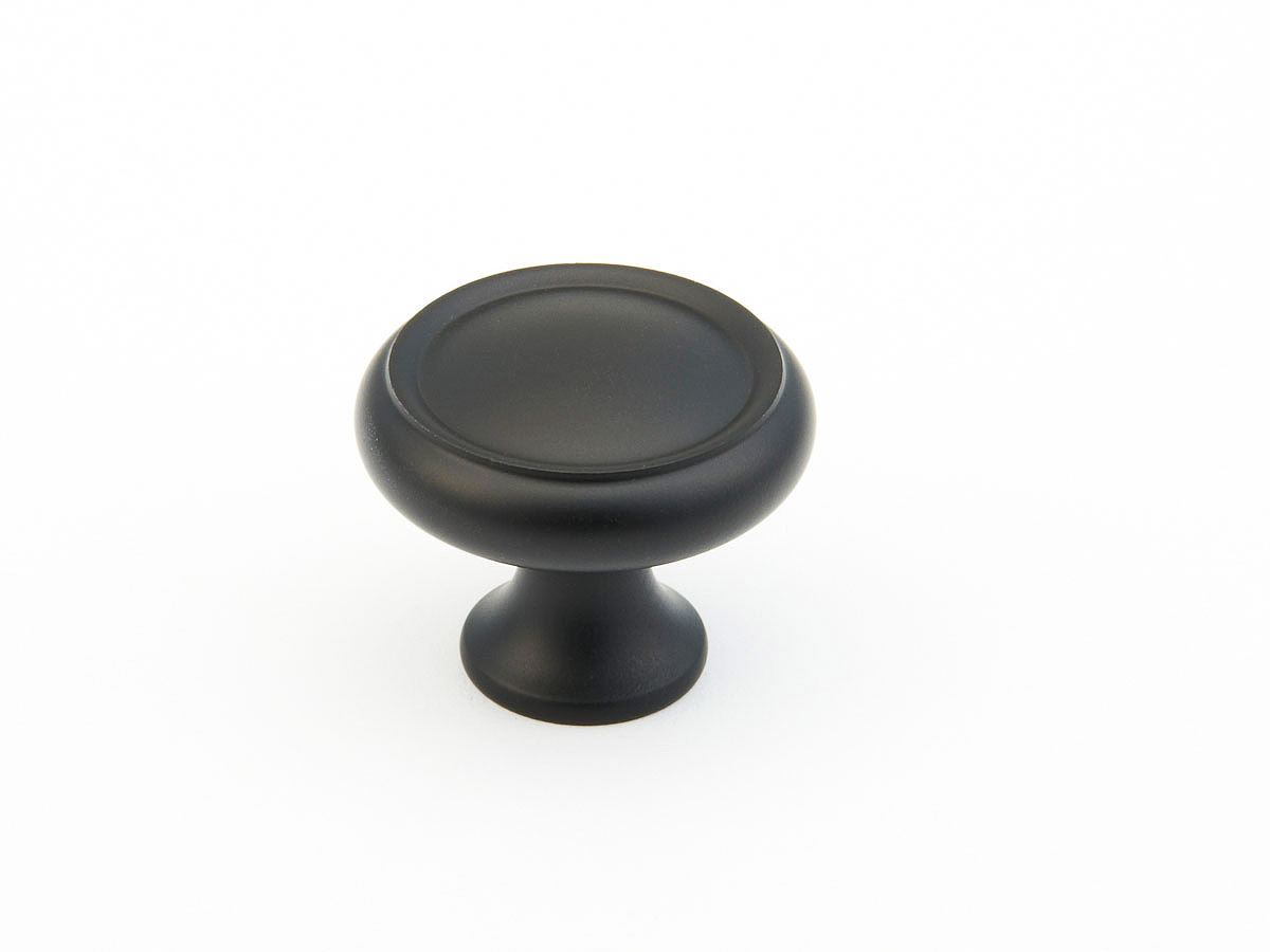 711-FB Flat Black Cabinet Knob – Craft Supply