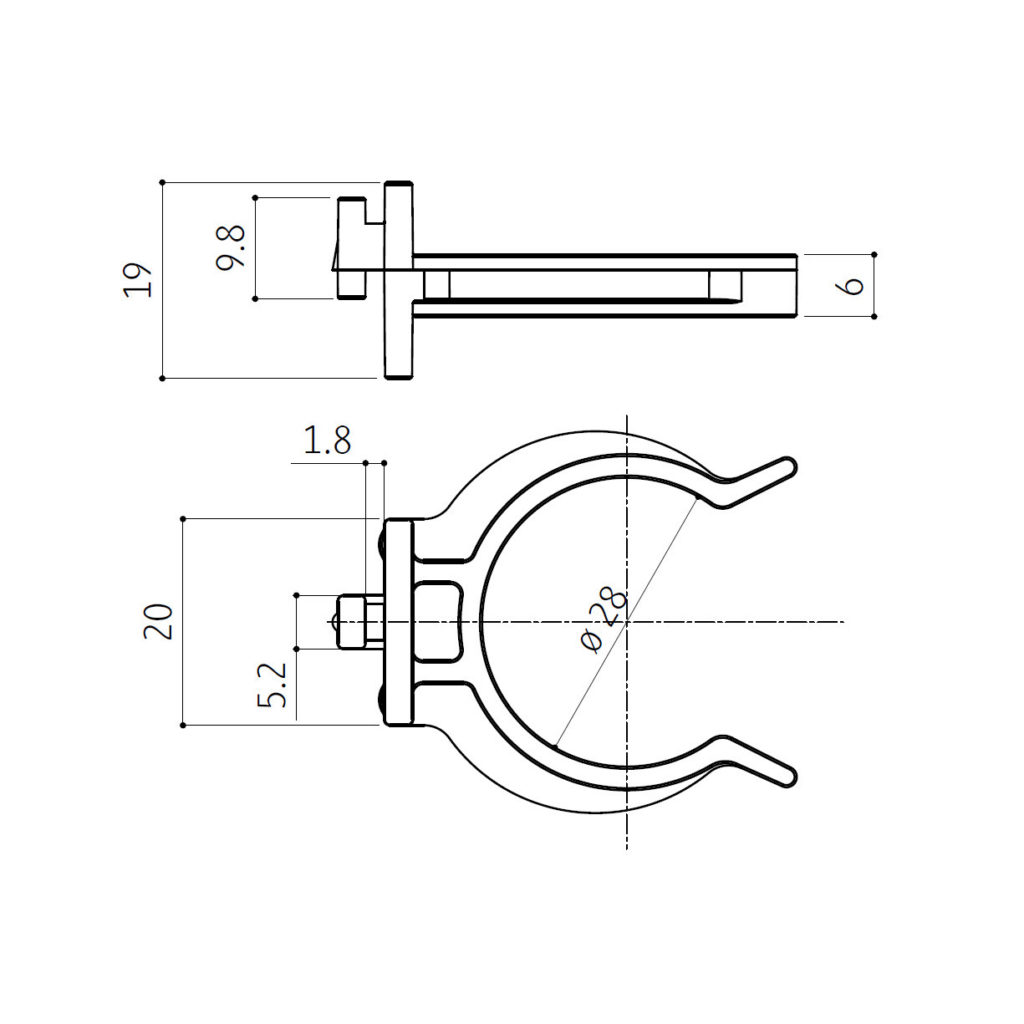 Clip for Plinth – Craft Supply