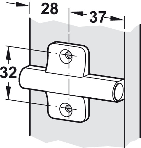 Hafele Adapter Plate, for Line Boring – Craft Supply