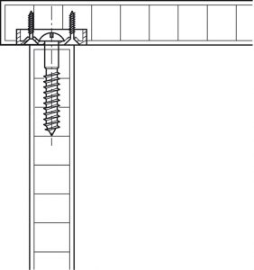 Hafele Keyhole Fitting, Bed Connector – Craft Supply