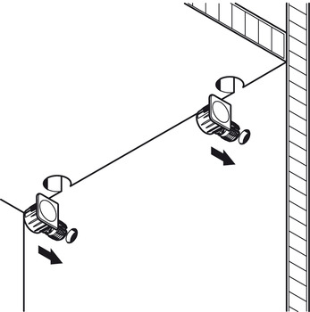 Hafele RTA and shelf connector, Turn Fastener – Craft Supply