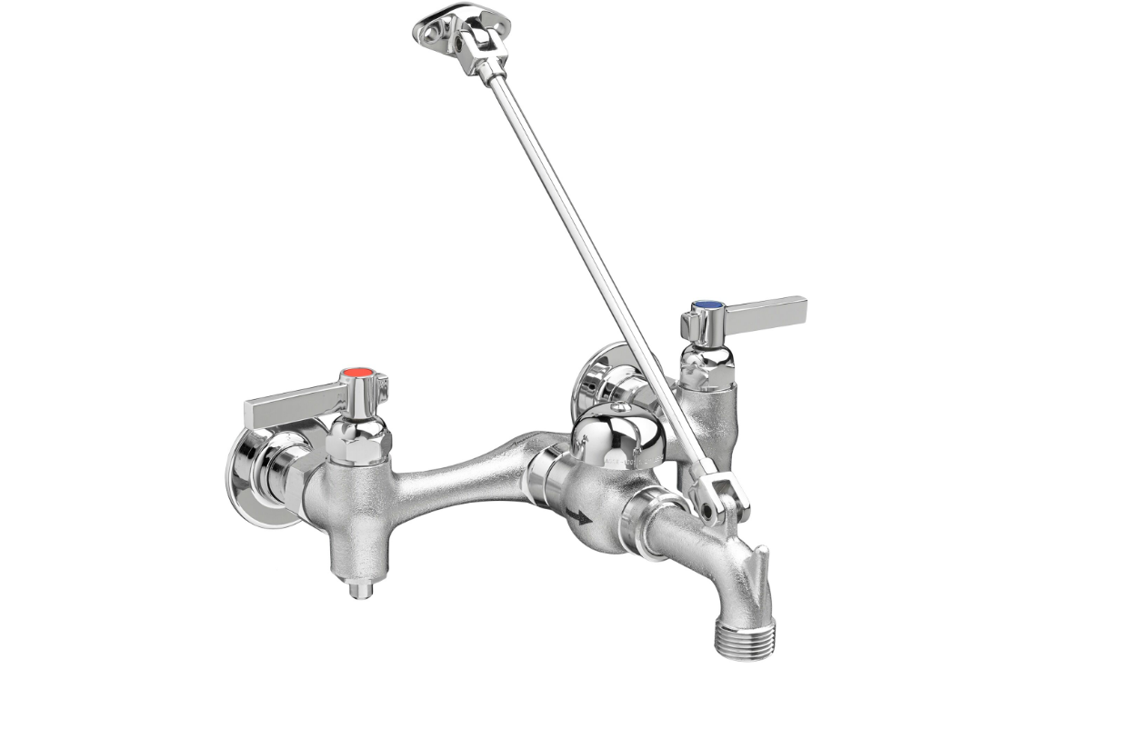 American Standard 8344212.004 Service Sink Faucet with Top Brace 6 Inch ...