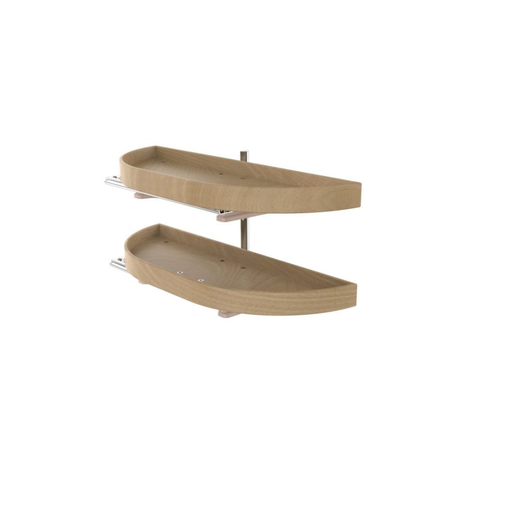 Rev-A-Shelf Half Moon Wooden Tray Set – Craft Supply