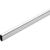 Hafele Steel Oval Wardrobe Tube, Steel – Craft Supply