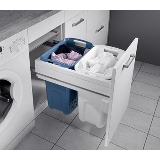 Hafele Hailo 45 60 Full Extension Pull Out Laundry Hampers With Soft Hafele Hailo 45 60 Full Extension Pull Out Laundry Hampers With Soft