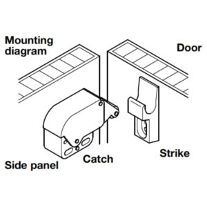 Hafele Tilt-Out Closet Organizer – Laundry Hamper in Chrome – Craft Supply