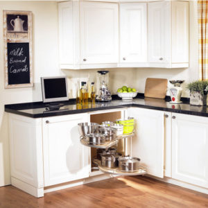 Hafele “LeMans II” Corner Cabinet Lazy Susan for use in Blind Corner ...